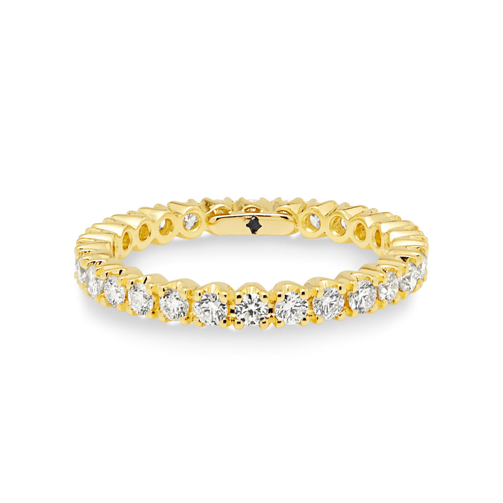 JE 18ct Yellow Gold Diamond Eternity Ring – JEFF EINSTEIN JEWELLERY